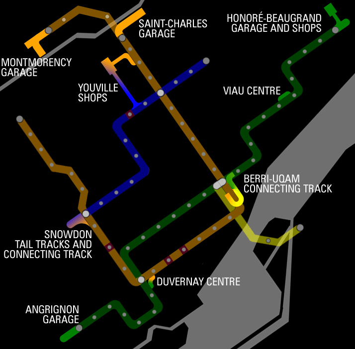 Click on a facility to go to its page