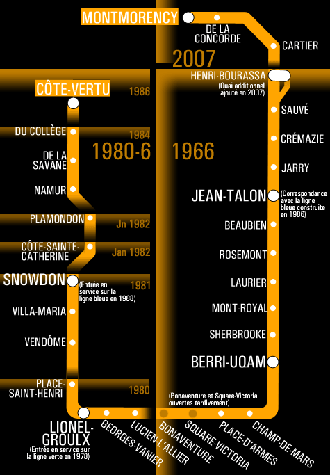 Ligne 2 - Orange - metrodemontreal.com